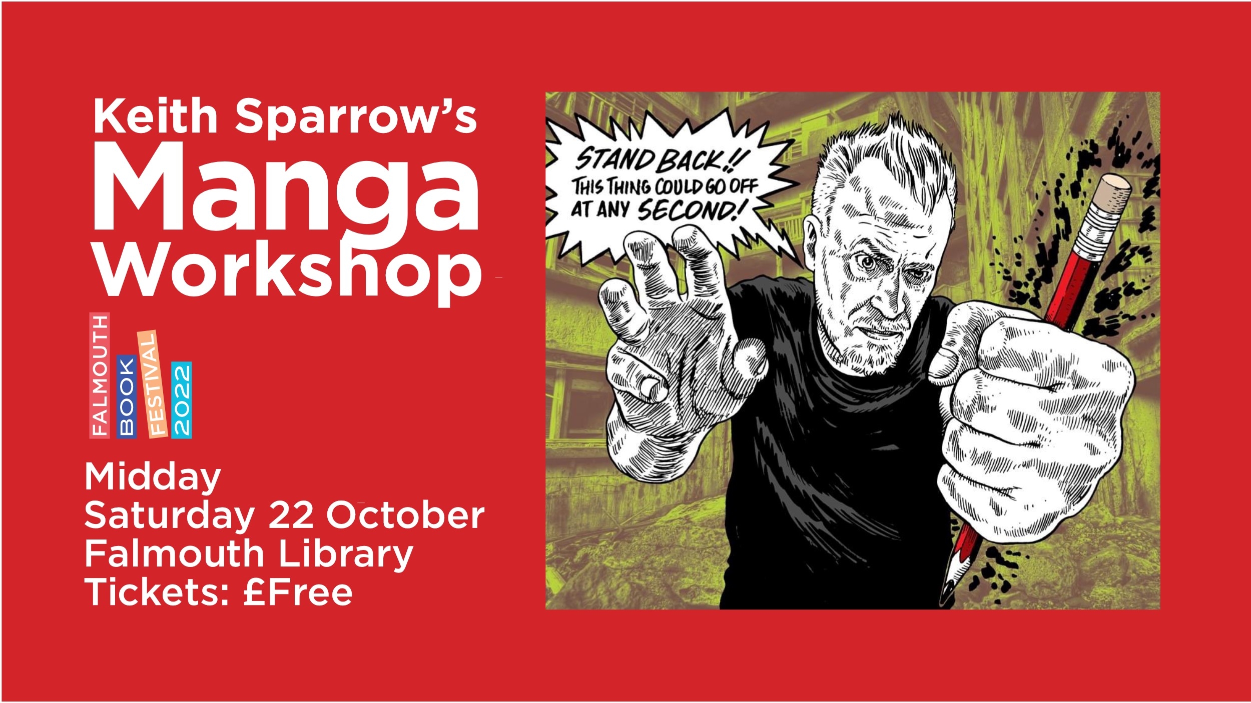 Falmouth Book Festival - Manga Workshop, with Keith Sparrow - Workshops ...